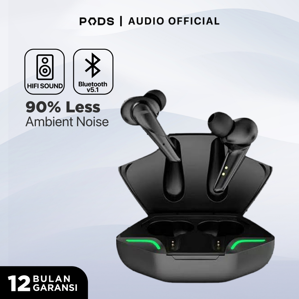 Jual ThePods G11 TWS Gaming Headset / Earbuds / Earphone 5.1 Wireless ...