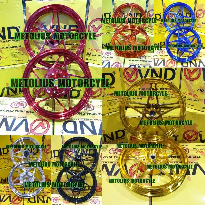 Jual velg vnd vspeed vario125 vario150 pelek bintang new vario keyless ...