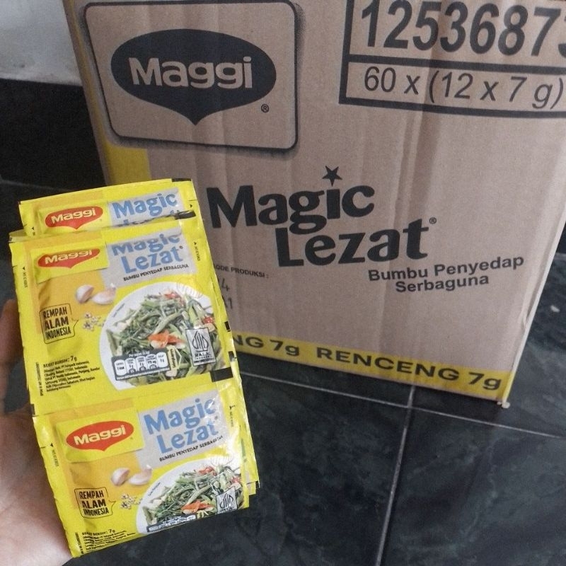 Jual Magic Lezat 1 dus isi 66 renceng packing lebih dr 1 dus pengemasan ...