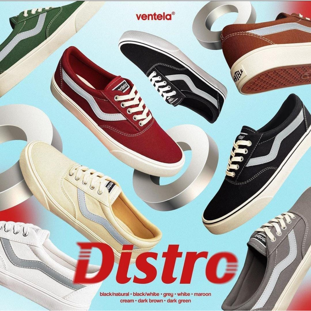 Jual Sepatu Ventela Distro 100% Original Sepatu Kasual Sepatu Sneakers | Shopee Indonesia