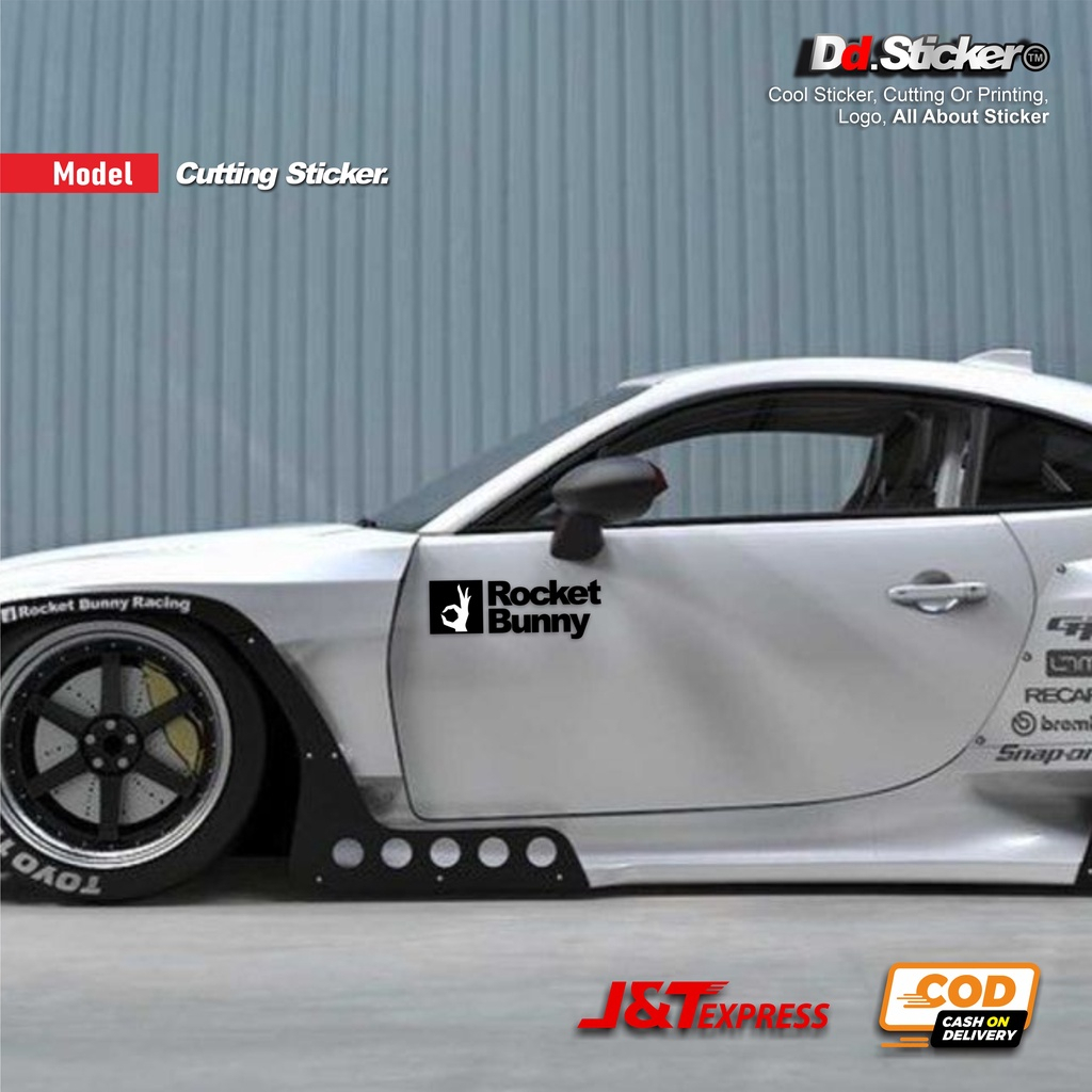 Jual Sticker Rocket Bunny | Cutting Sticker | Shopee Indonesia