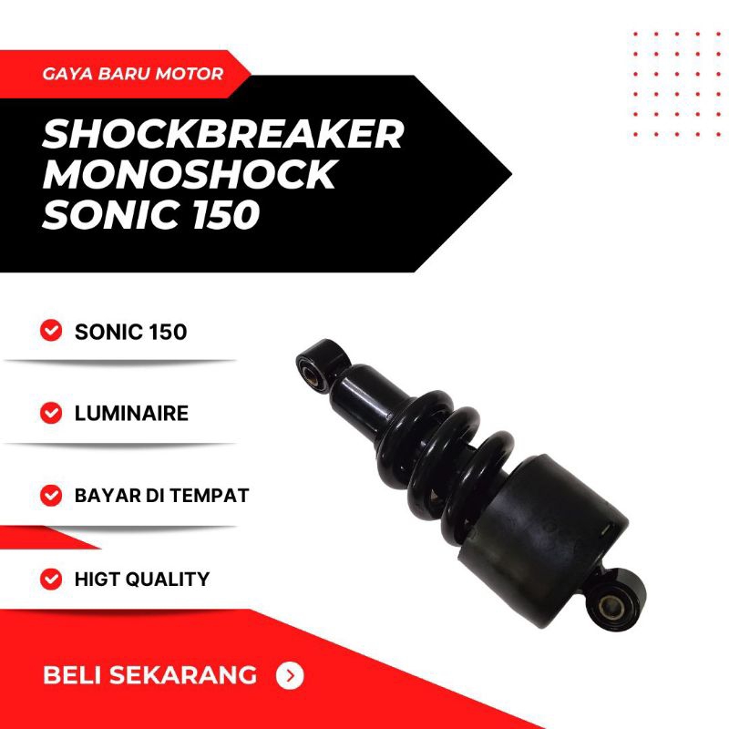 Jual SHOCKBREAKER SHOK BREKER MONOSHOCK MONO SHOK SONIC 150 | Shopee Indonesia