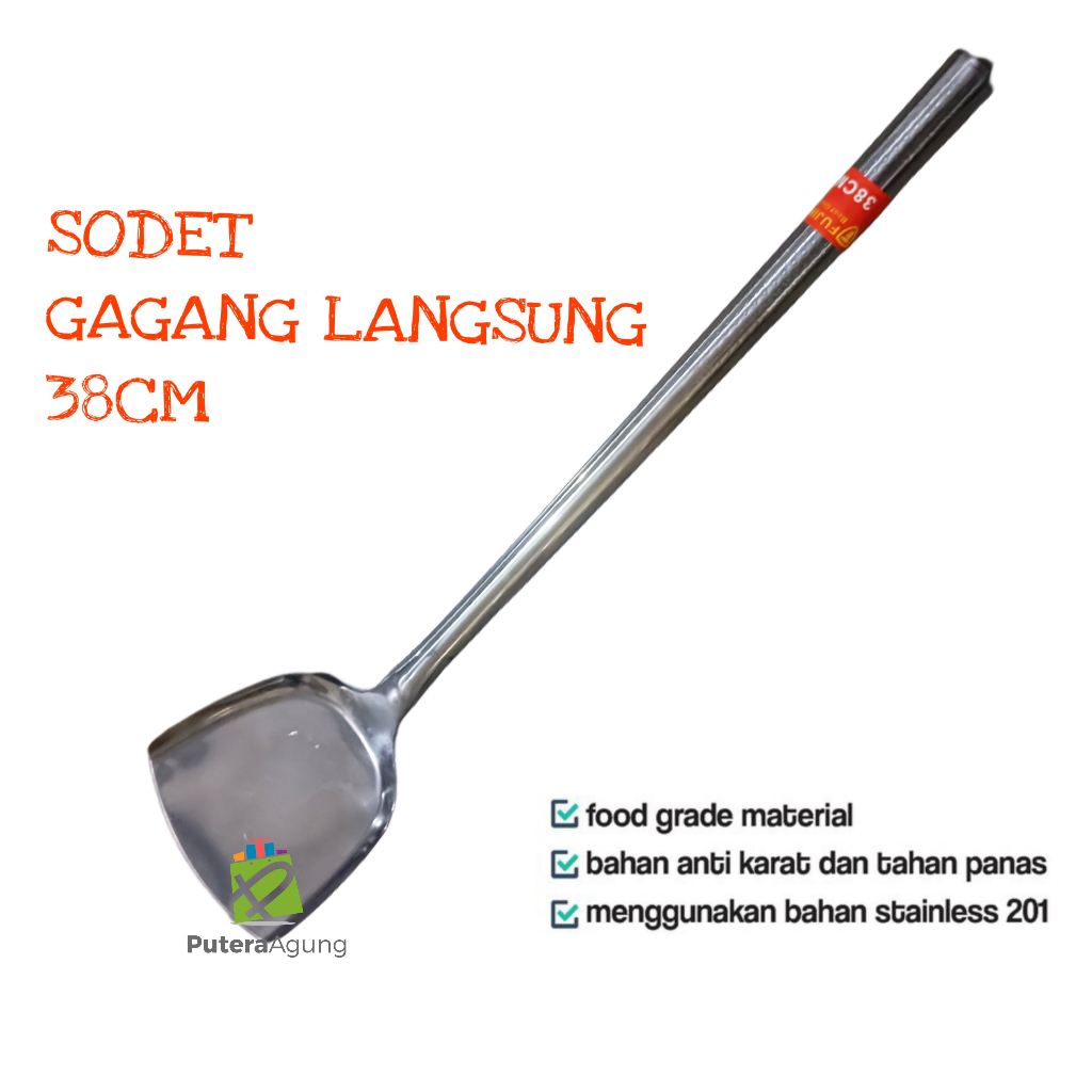 Jual Sodet Centong Kipas Stainless Steel Bahan Tebal Sendok ...