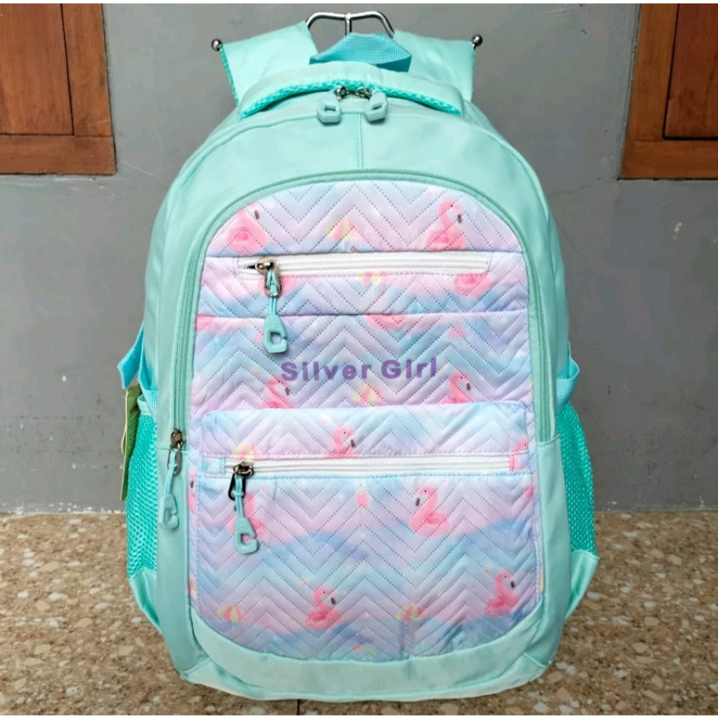 Jual Tas Silver Girl Terbaru Tas Backpack Anak Perempuan Tas Lucu Tas ...