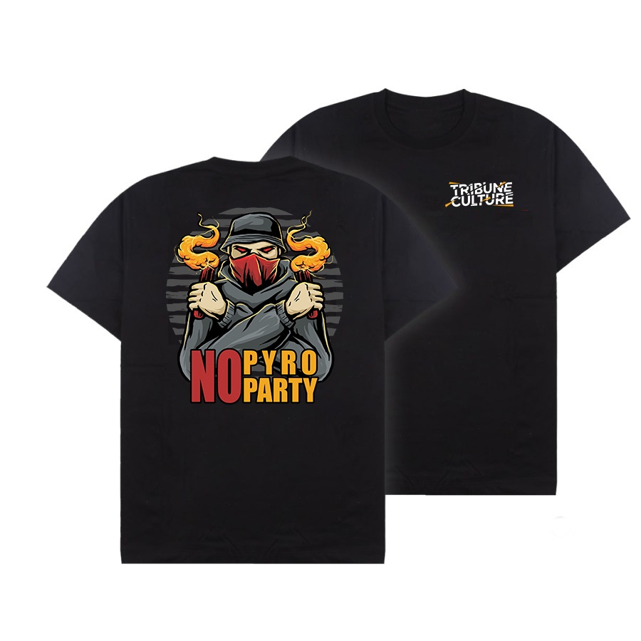 Jual Jumawa.Co Kaos Supporter Tribun Culture No Pyro No Party | Tshirt ...