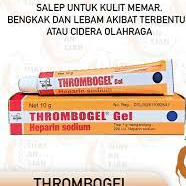 Jual Thrombogel gel Obat Anti Memar Thrombopob Gel 10Gr | Shopee Indonesia