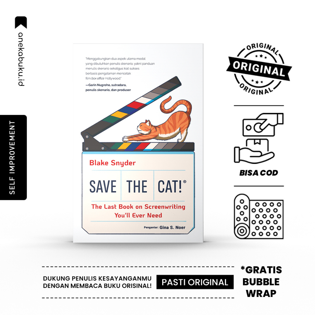 Jual Buku SAVE THE CAT!®: The Last Book on Screenwriting You’ll Ever ...