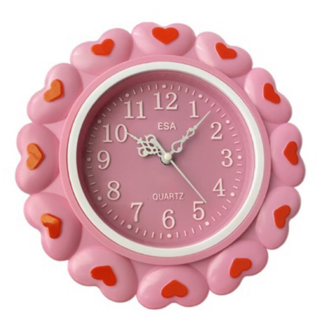 Jual Jam Dinding Unik Bentuk Love/Jam Dinding Timbul/Jam Dinding 504 ...