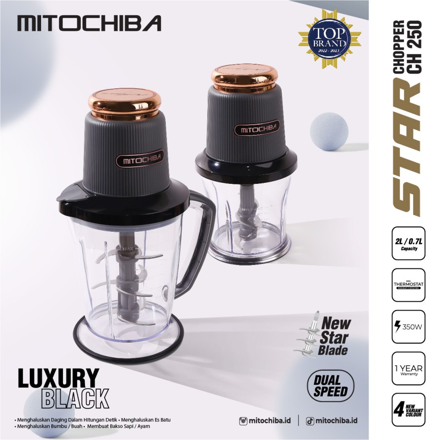 Jual MITOCHIBA STAR CHOPPER CH-250 NEW STAR BLADE 2L | Shopee Indonesia
