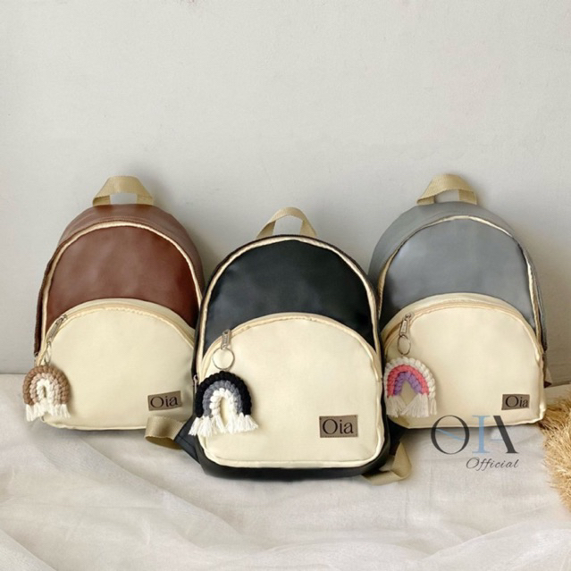 Jual PREMIUM AMELIA Tas Ransel Mini Naomi Free Gantungan Pelangi ...