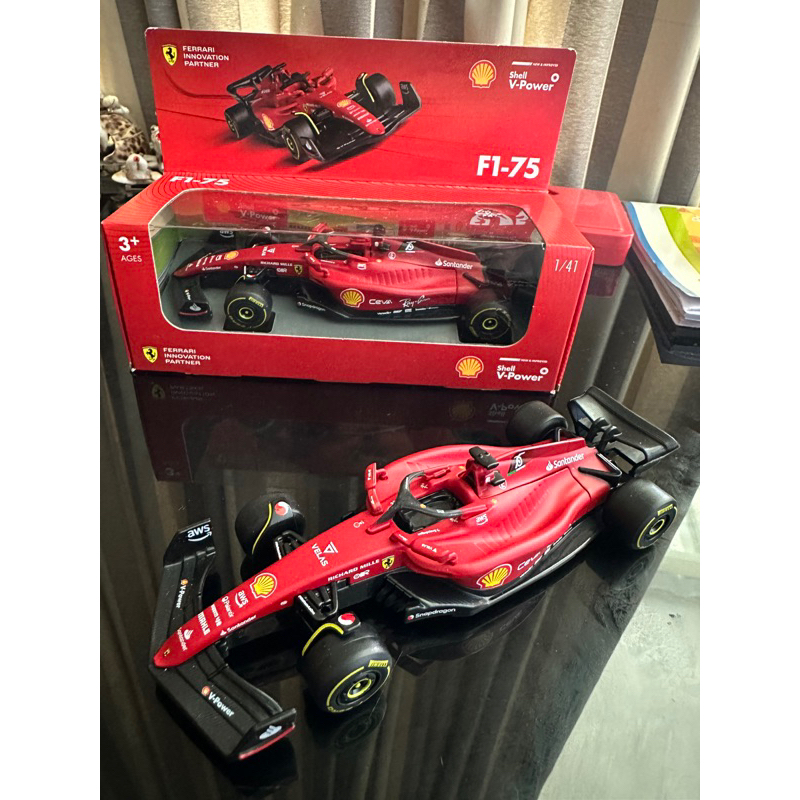 Jual Diecast Shell V-Power ferari F1 75 | Shopee Indonesia