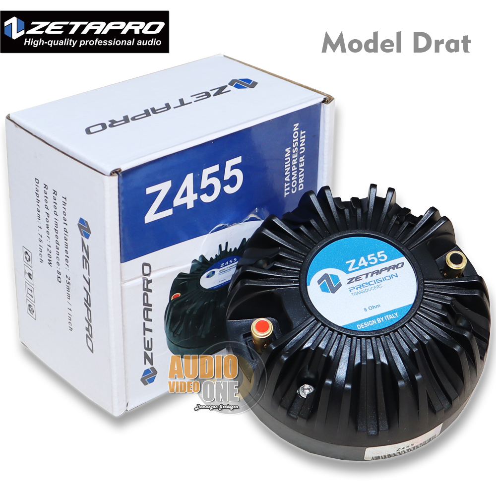 Jual Tweeter Zetapro Z455 Driver Twiter D4 Model Drat Spul 1.75 Inch ...