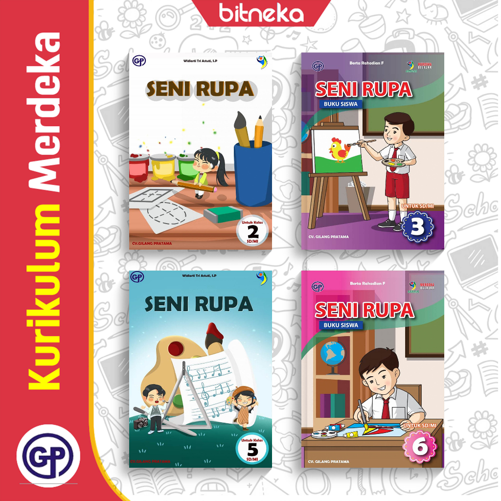 Jual Buku Siswa Seni Rupa SD/MI Kurikulum Merdeka Kurmer - Gilang pratama | Shopee Indonesia