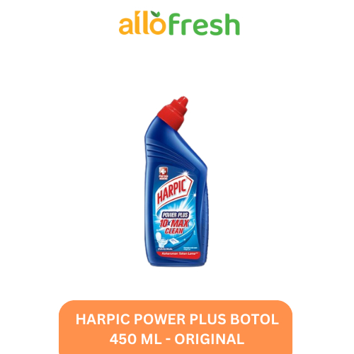Jual Harpic Power Plus Botol 450ml - Original | Shopee Indonesia