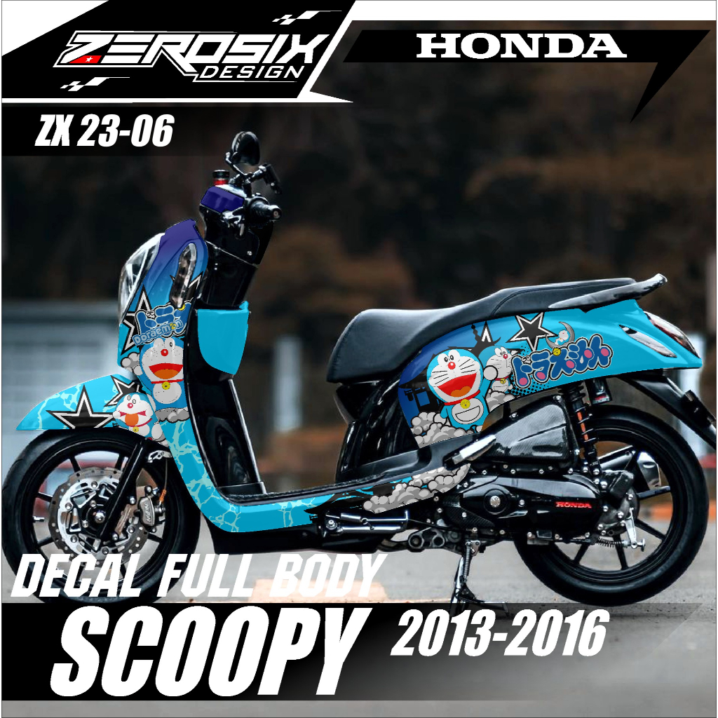 Jual Decal Sticker Fullbody SCOOPY FI Lama Tahun 2013 - 2016 Terbaru ...