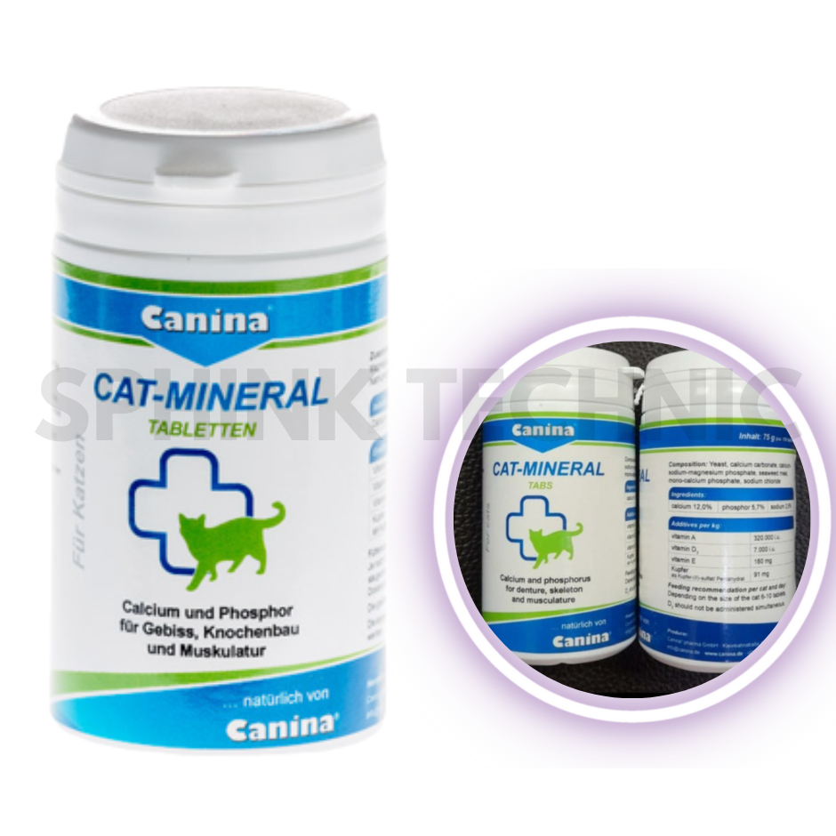Jual Canina Cat Mineral Tabs 75g | Shopee Indonesia