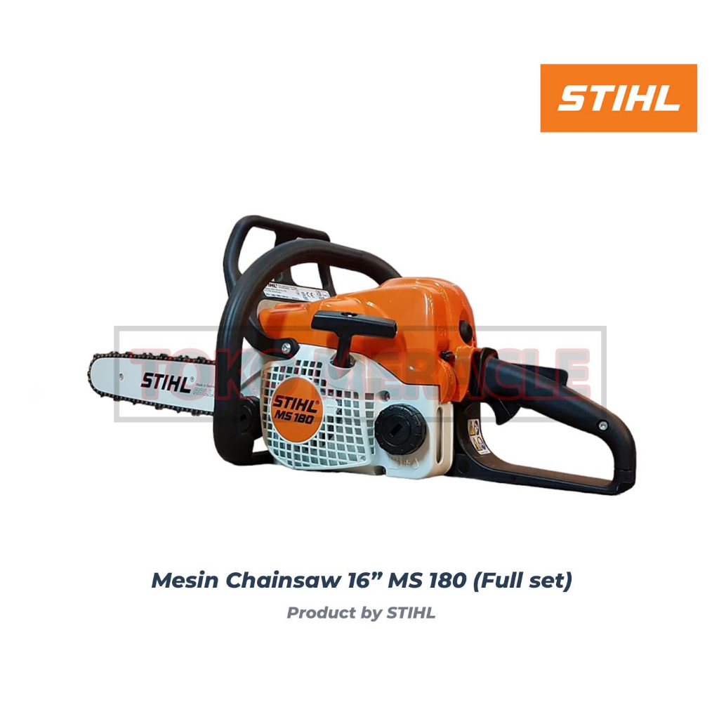 Jual [MS180] STIHL Mesin Chainsaw MS180 16" - Gergaji Kayu Senso 16inch (Original Product ...