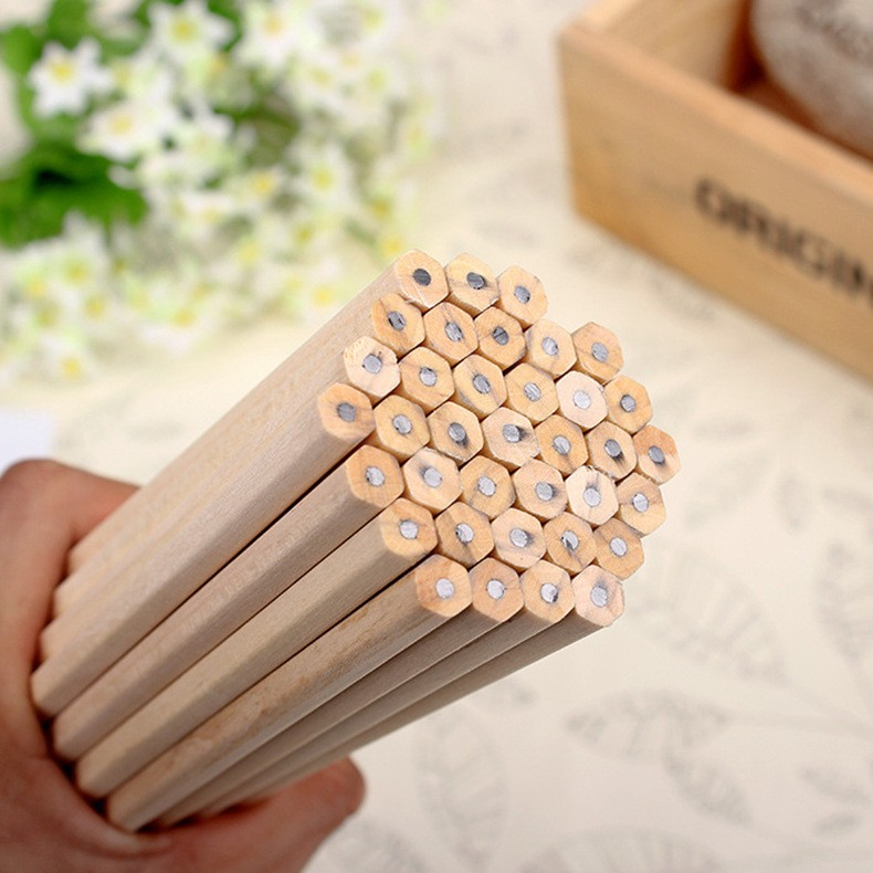 Jual Pensil Kayu Polos 2B Pensil Hotel Souvenir Pernikahan Murah ...