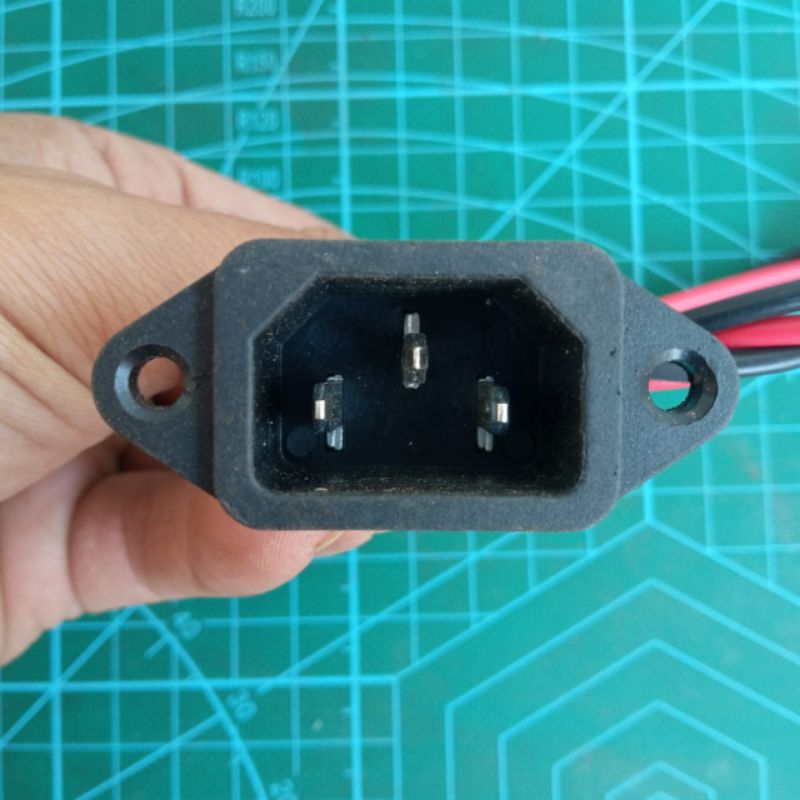 Jual power plug / port charger sepeda listrik uwinfly butterfly, selis ...