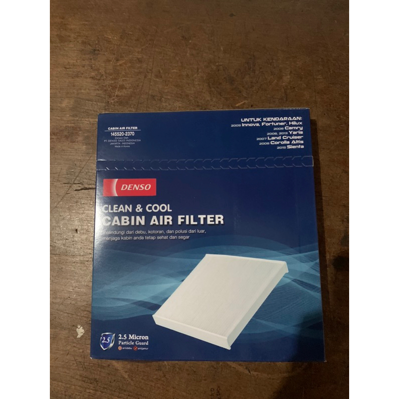 Jual Filter Udara AC DENSO Innova/Fortuner/Hilux/Camry/Yaris/Land ...