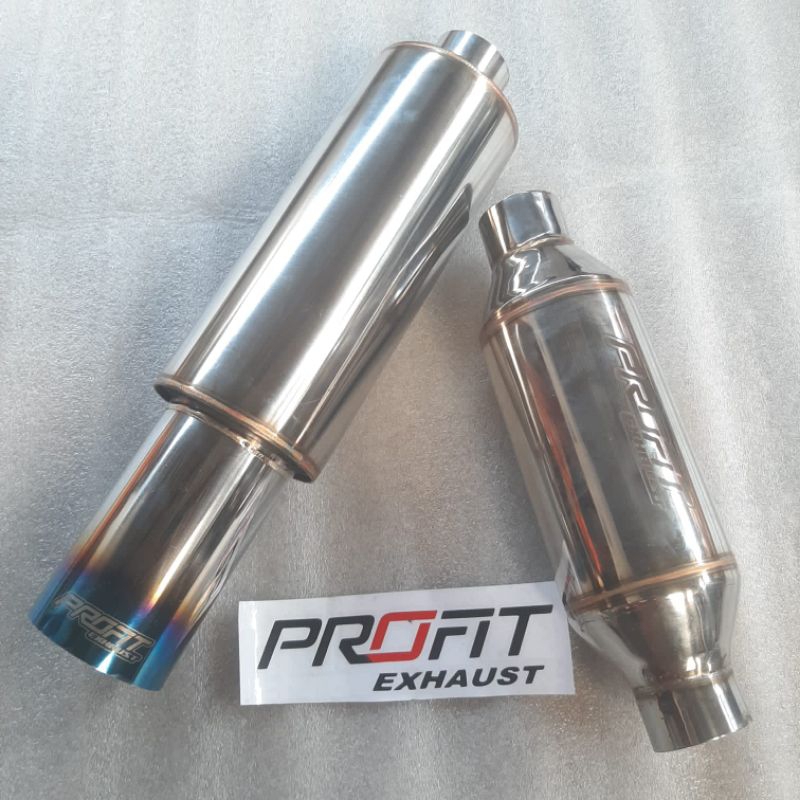 Jual knalpot mobil dan resonator profit exhaust tipe M3 suara kering ...