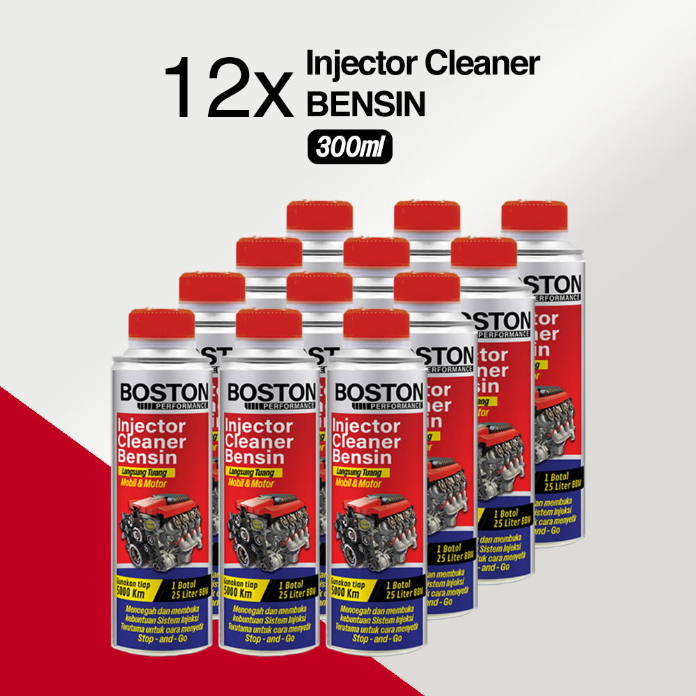 Jual 12pcs INJECTOR CLEANER Bensin BOSTON Hemat BBM | Shopee Indonesia
