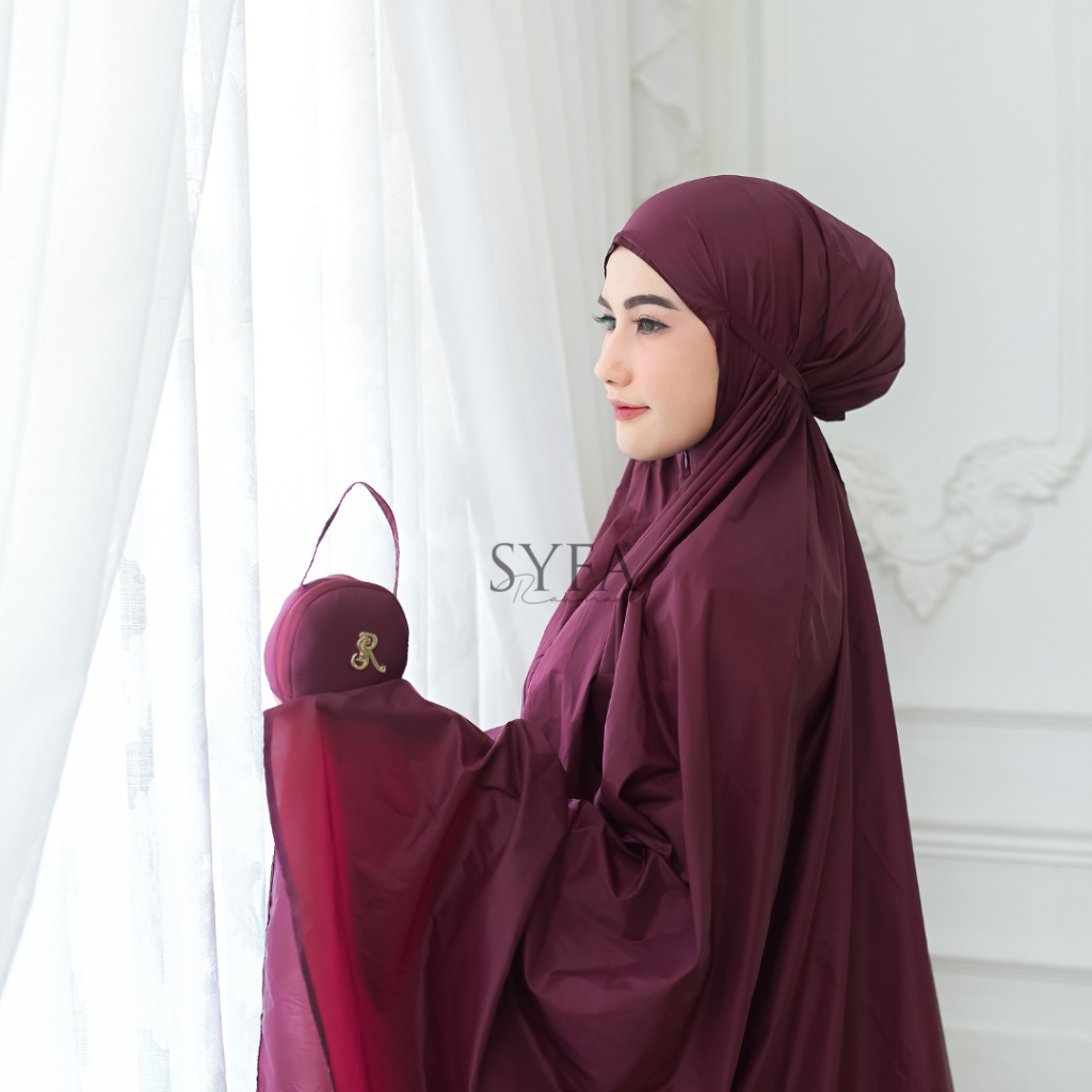 Jual Syfa Rahman - Mukena Traveling Mini 2in1 Parasut La Vie Series ...