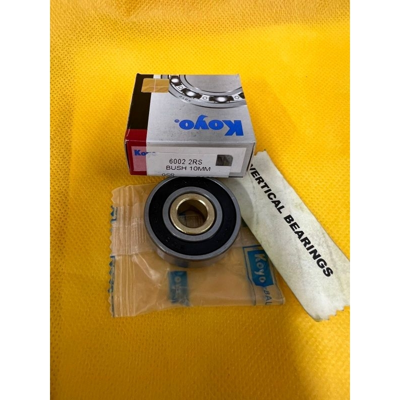 Jual BEARING 6002 - 10 mm BAK CVT 6002 2RS-10MM KY BUSH KUNINGAN | Shopee Indonesia