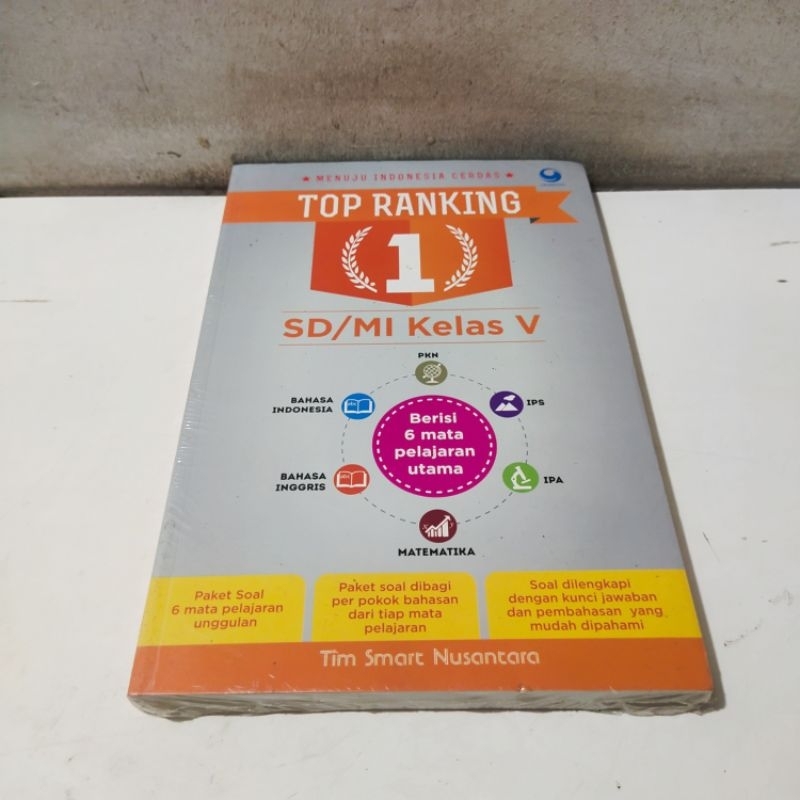Jual Buku Obral Super Murah - Buku Top Ranking 1 SD/MI Kelas V | Shopee ...