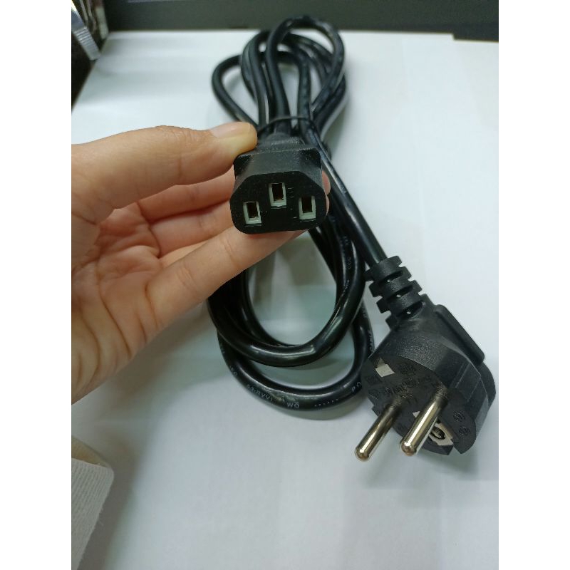 Jual kabel power CPU / printer hp LaserJet / Epson dot matrik 1.8 m ...