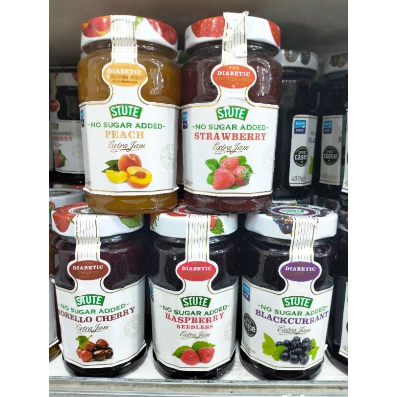 Jual Stute No Sugar Fruit Jam Selai Buah Tanpa Gula Tambahan 430gr ...
