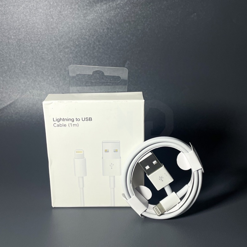 Jual Kabel Data iPh USB To Lightning 1 Meter Original 100% | Shopee ...