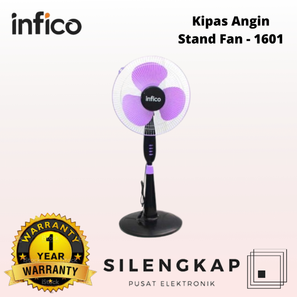Jual Infico Kipas Angin Berdiri Stand Fan - 1601 - 16 Inch | Shopee ...