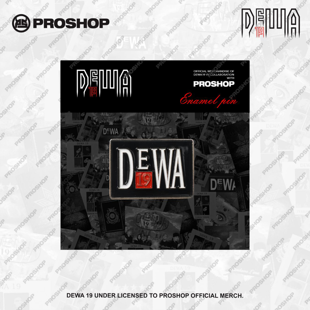Jual Proshop | Special Anniversary Pin Enamel Logo | Bros Dewa 19 | Pin ...