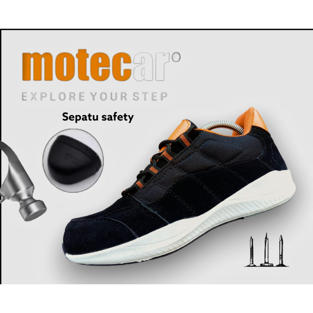 Jual sepatu safety sport motec ujung besi kerja proyek lapangan ...