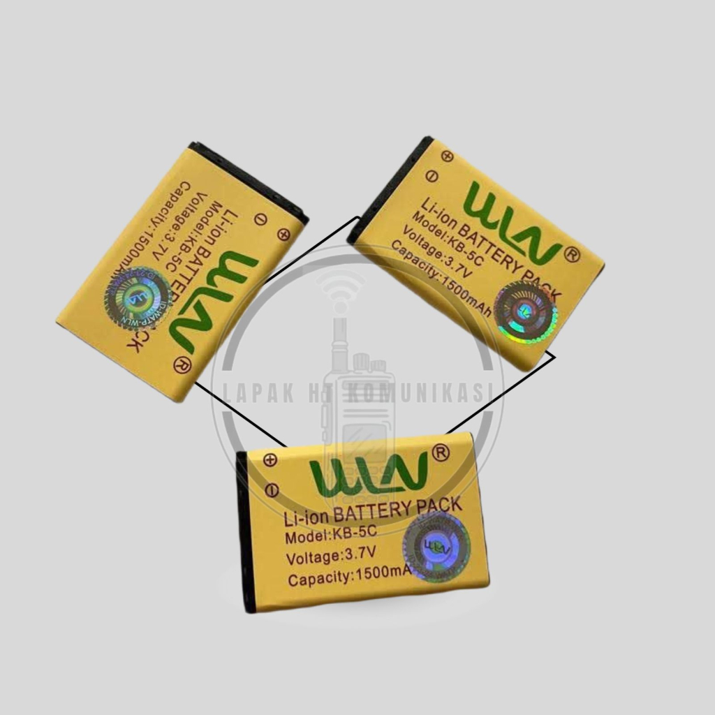 Jual Baterai HT WLN KB-5C KDC-1 KDC-2 ORI | Shopee Indonesia