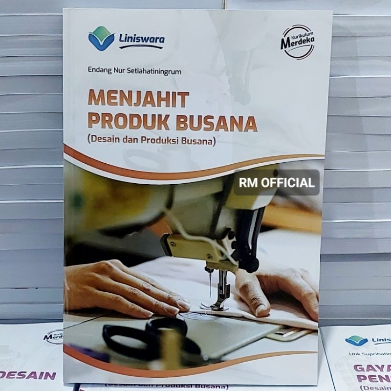 Jual Buku Menjahit Produk Busana (Desain Produk Busana) Fase F SMK ...