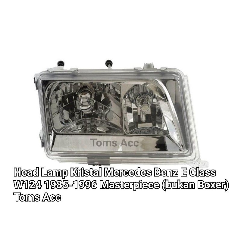 Jual Head Lamp Mercedes W124 1985 1996 Masterpiece Benz E Class Corner ...