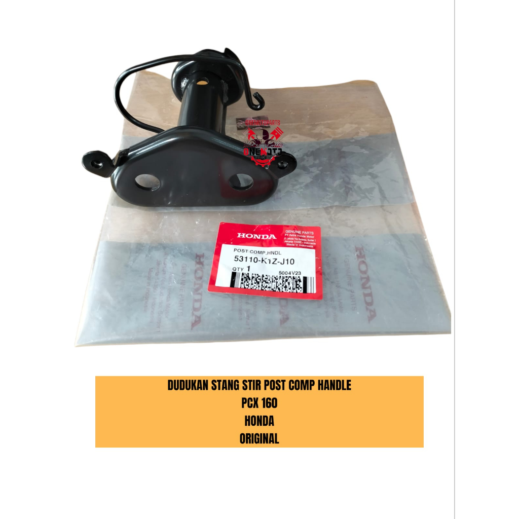 Jual DUDUKAN STANG STIR POST COMP HANDLE PCX 160 HONDA ORIGINAL 53110 ...