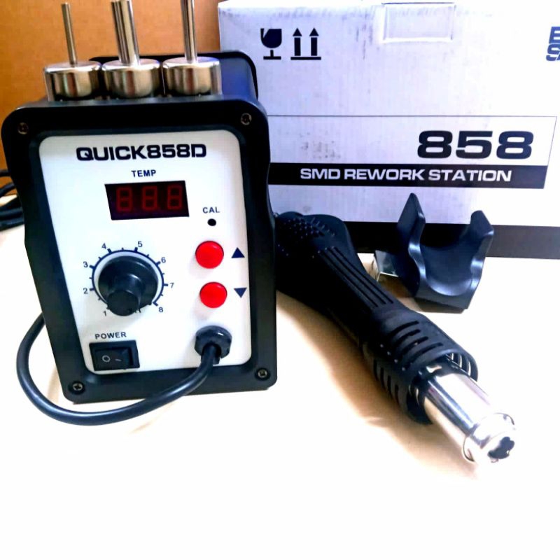 Jual BLOWER QUICK 858D DIGITAL SOLDER UAP QUICK 858D AUTO SLEEP | Shopee Indonesia