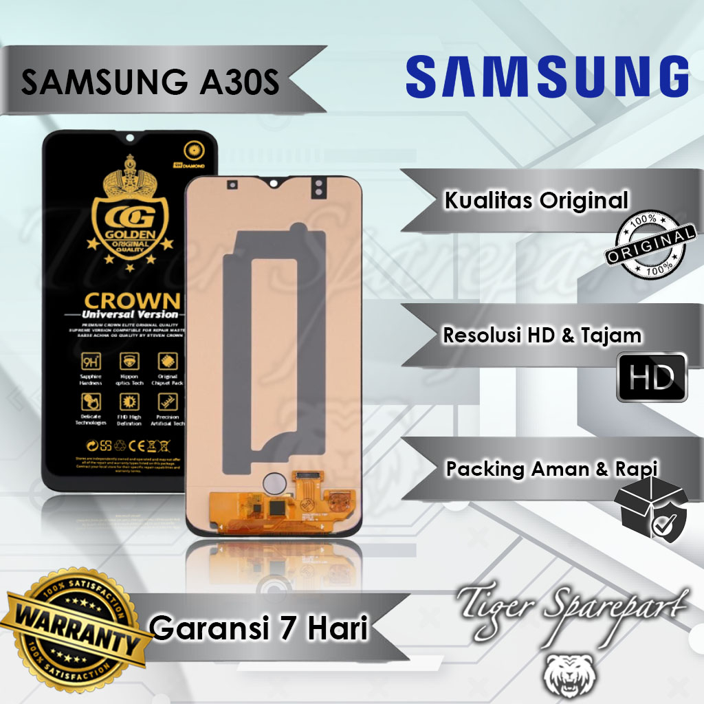 Jual LCD TOUCHSCREEN SAMSUNG GALAXY A30S / A307 / A30F / A307GN FULLSET ...