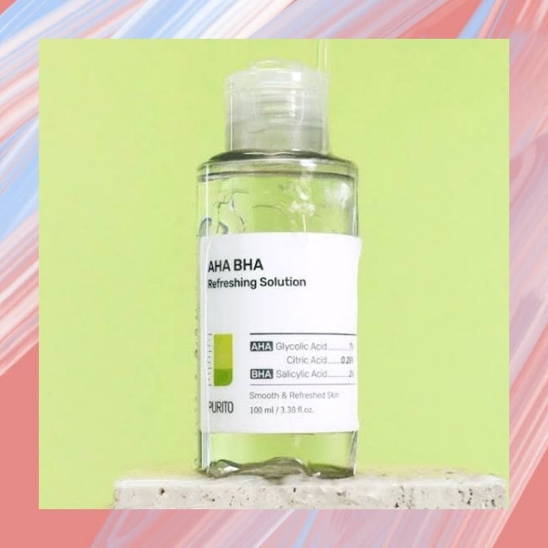 Jual PURITO AHA BHA Refreshing Solution 100ml | Shopee Indonesia