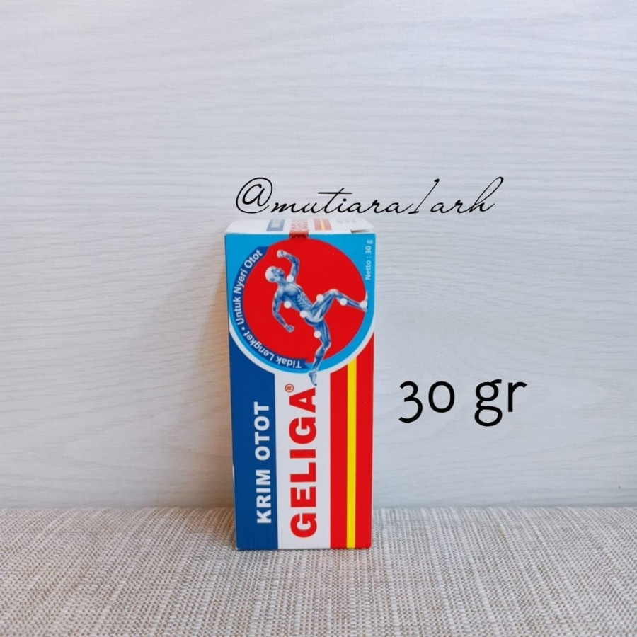 Jual GELIGA CREAM OTOT 30 GR | Shopee Indonesia