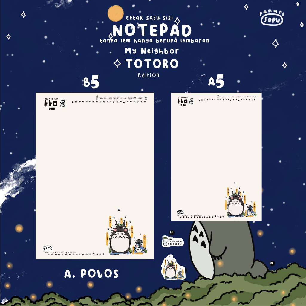 Jual KERTAS NOTEPAD TANPA LEM UKURAN B5 DAN A5 BOOKPAPER EDISI SERI ...