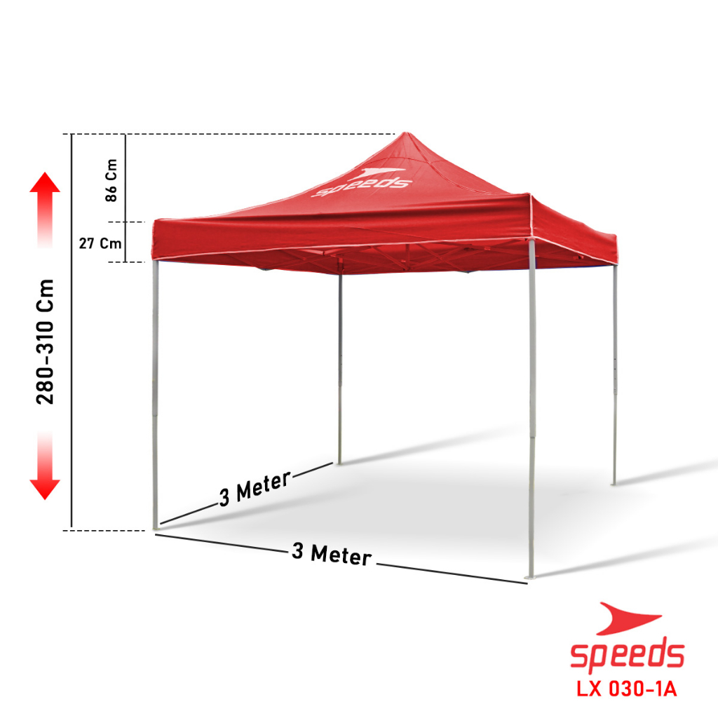 Jual SPEEDS Tenda Lipat 3x3 (18KG)Tenda Bazar Pameran Tenda gazebo ...