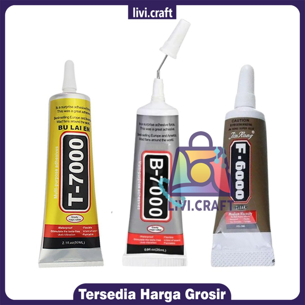 Jual Lem B7000 / Lem LCD / Lem ScreenGuard / Lem Kuku /F6000/T7000 | Shopee Indonesia