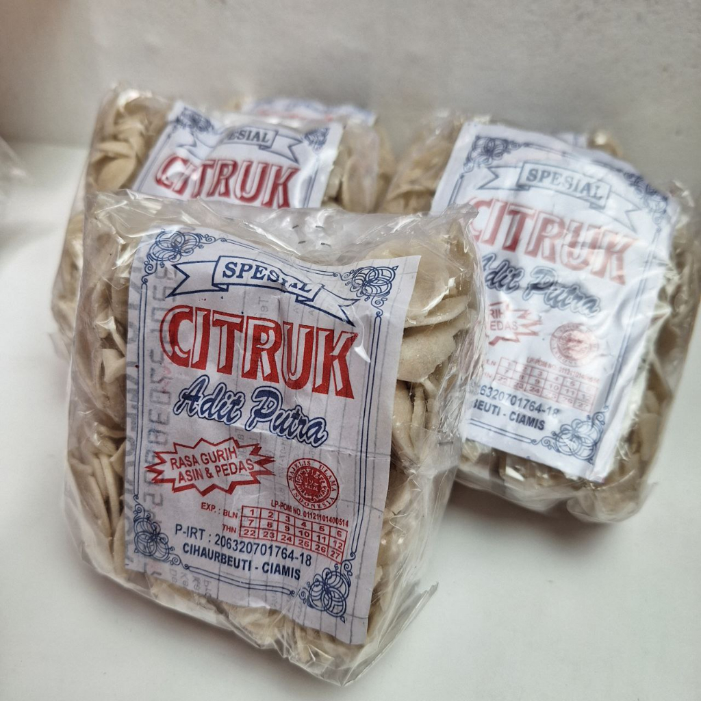 Jual Citruk Keripik Krupuk Seblak 1 Pak isi 10 bungkus | Shopee Indonesia