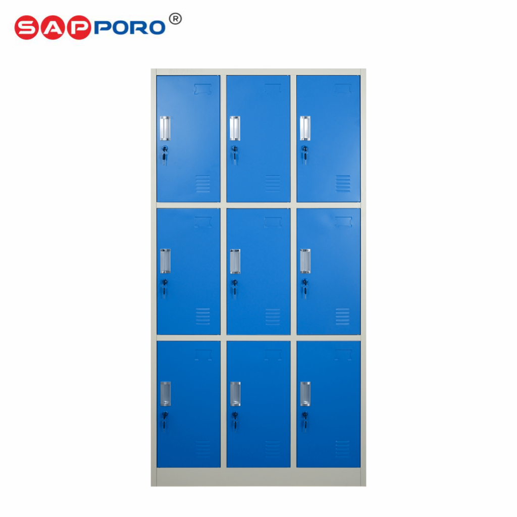 Jual SAPPORO KOLN 9 - Loker Besi 9 Pintu | Steel Locker 9 Doors ...