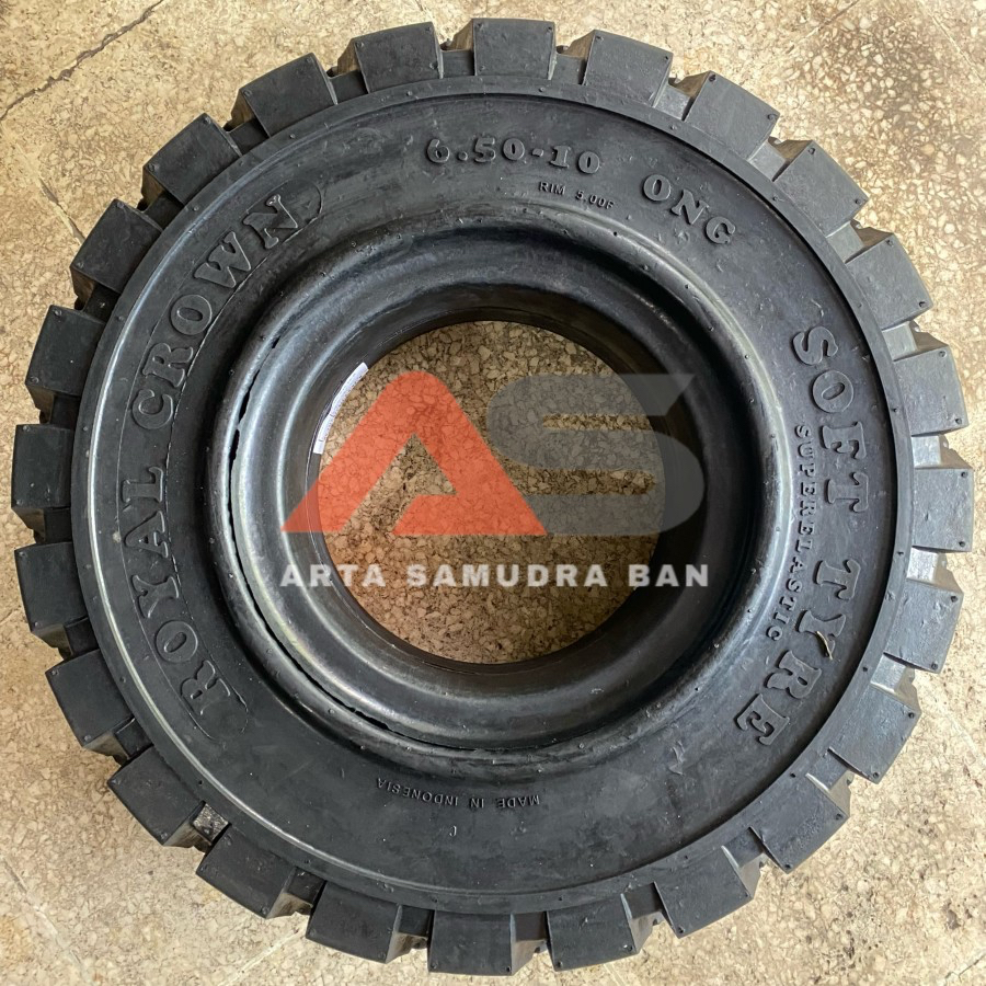 Jual Ban Forklift Mati Solid Royal Crown 650 6.50 - 10 | Shopee Indonesia