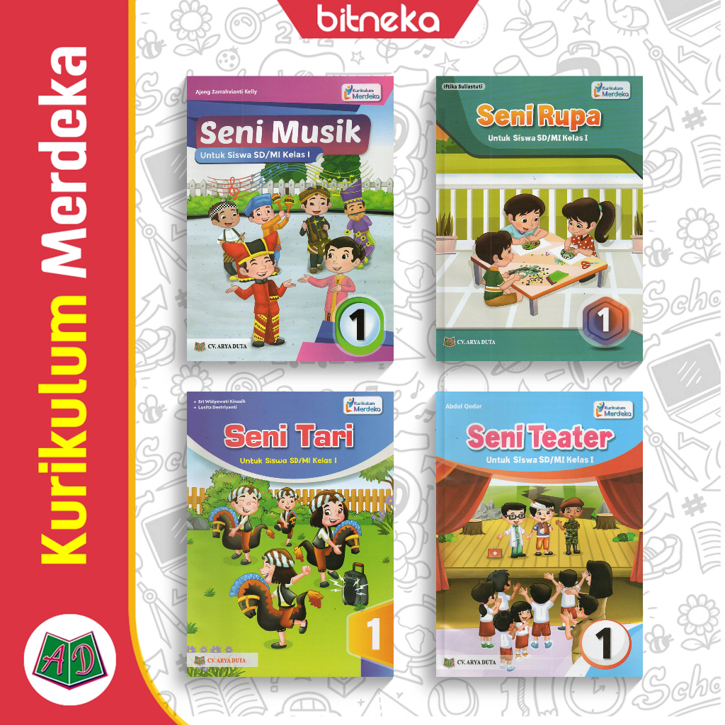 Jual Buku Siswa Seni SD/MI Kelas 1 Kurikulum Merdeka Kurmer - Arya Duta | Shopee Indonesia